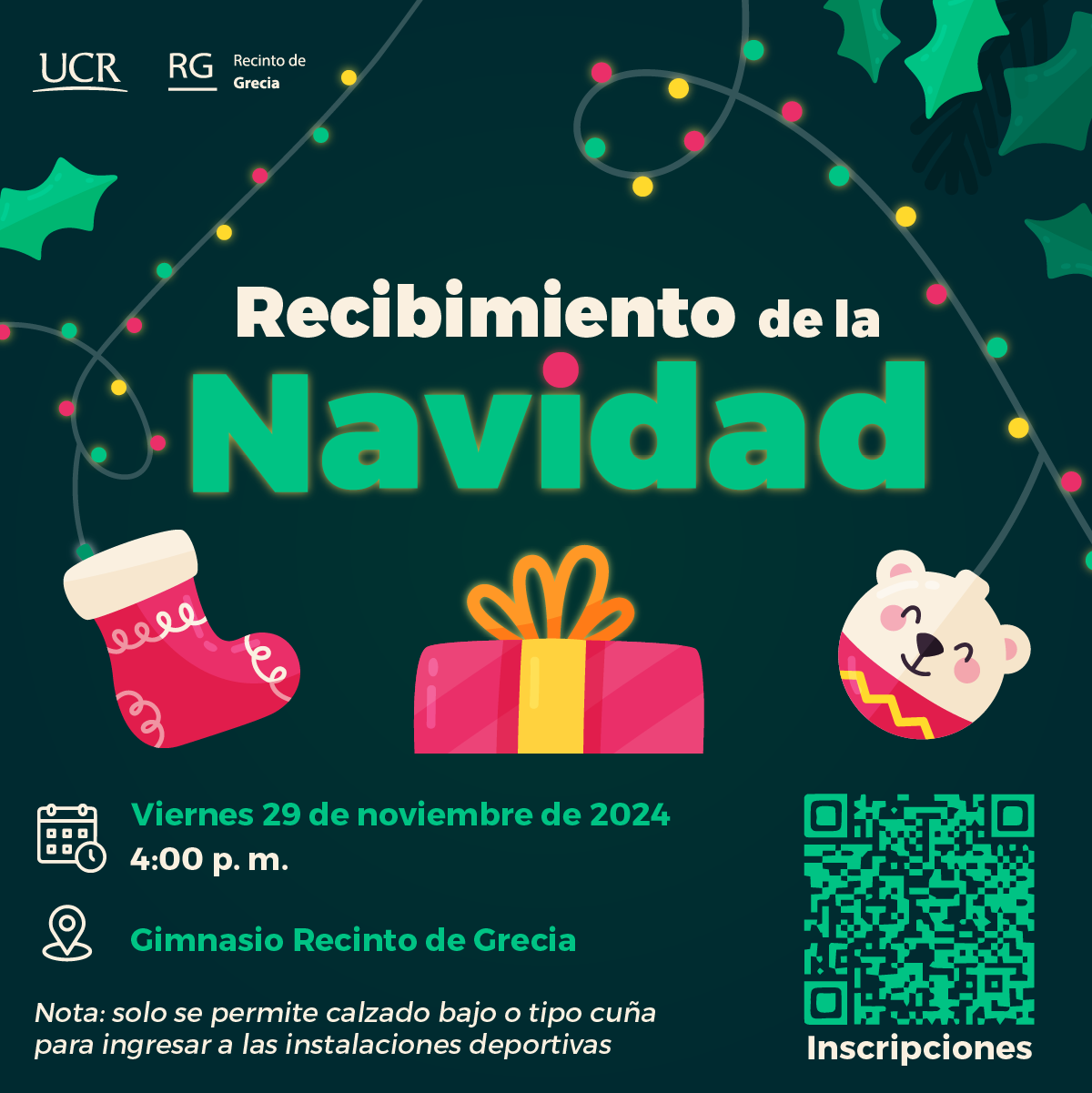 Recibimiento de la Navidad | Universidad de Costa Rica - Sede de Occidente Recibimiento de la Navidad | Universidad de Costa Rica - Sede de Occidente